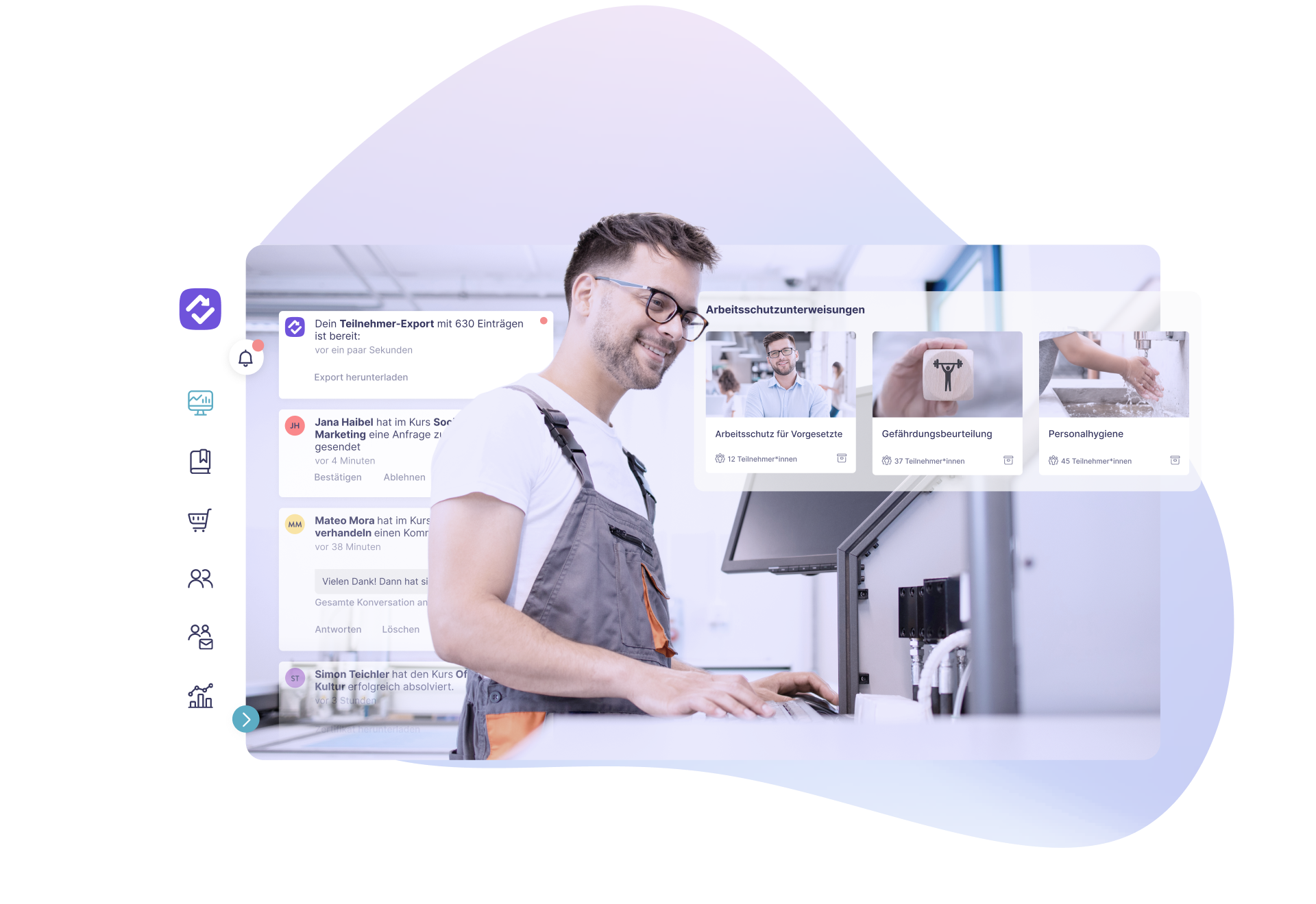 Unterweisungsmanager - Komplettpaket für Unterweisungen